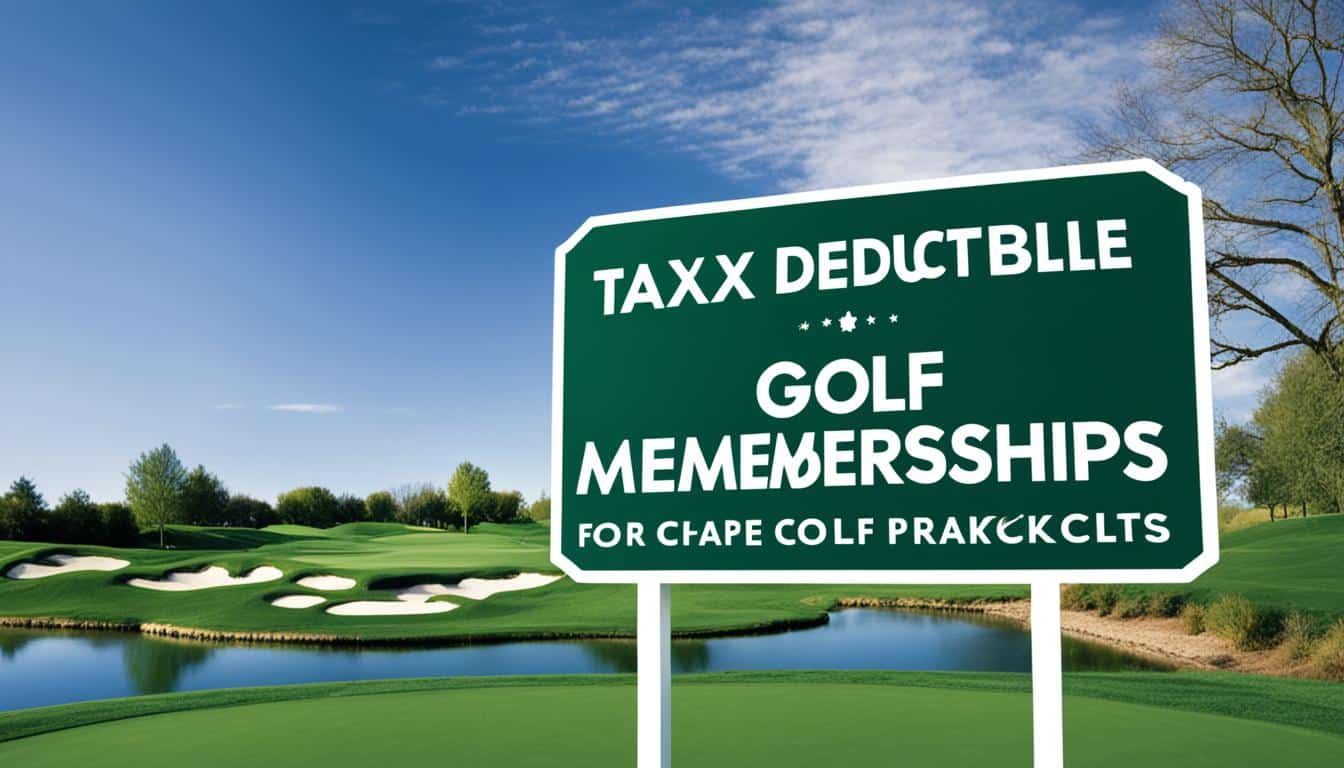 Golf Memberships: Are They Tax Deductible?